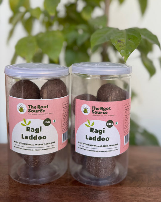 Ragi Laddoo 250g – The Root Source
